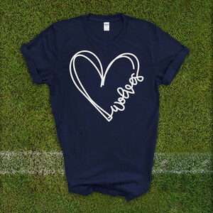 Wolves Svg School Mascot Heart Line Football Team Sports Mom DXF Eps ...