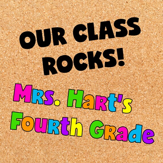 4th Grade Rocks Bulletin Board