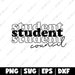 Stacked Student Council SVG | School Spirit Shirt | Student Council ...