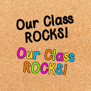 6.5" Bulletin Board Letters and Numbers | SVG PNG PDF | Classroom ...