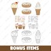 Sweet Ice Cream Meet the Teacher Flyer Bonus Items Edit - Etsy