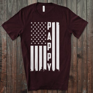 Pappy Cut File Stripe Flag SVG PNG DXF Digital Cut File Father's Day ...