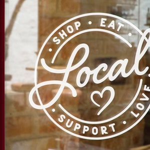 Shop Local SVG | Shop Small | Support Small Business | Love Local | Eat ...