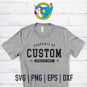 Custom Property of SVG | Athletic Department | Team Mascot | Custom Svg ...