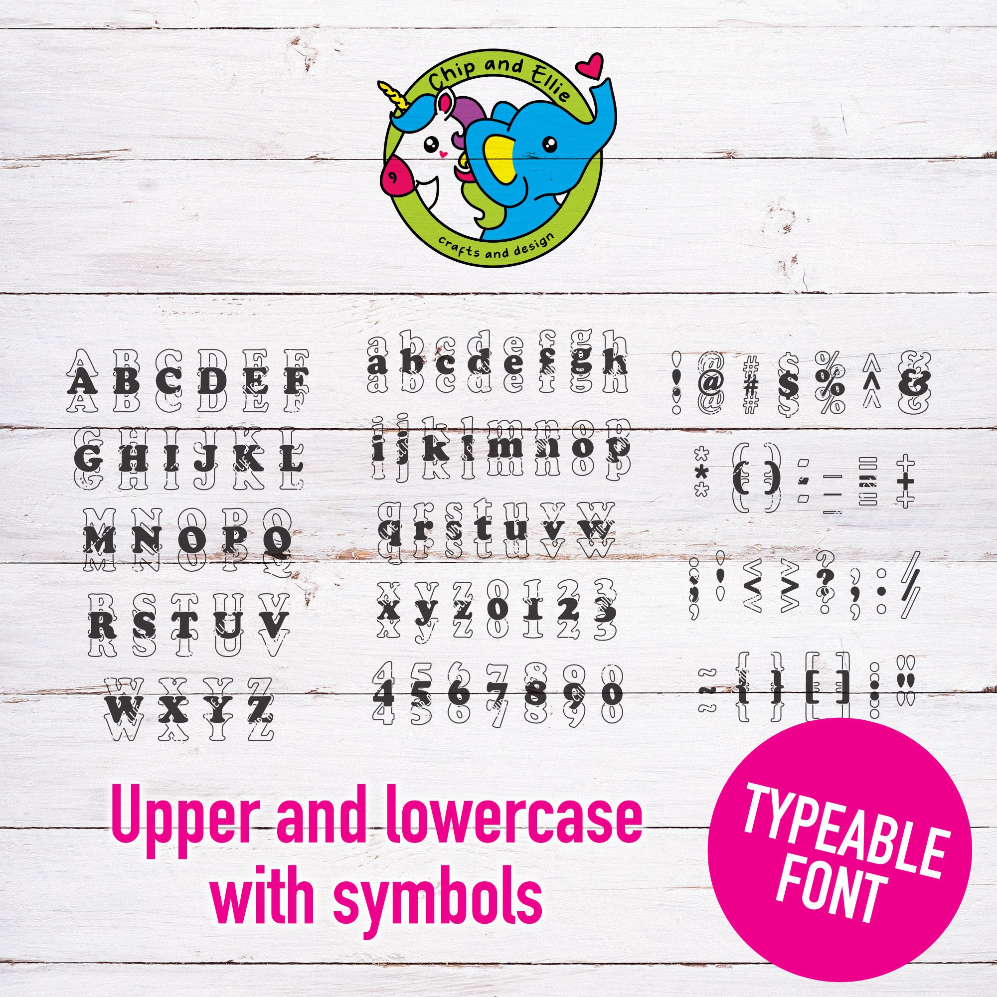 Stacked Outlined Font Bubble Font SVG Font Teacher Font - Etsy