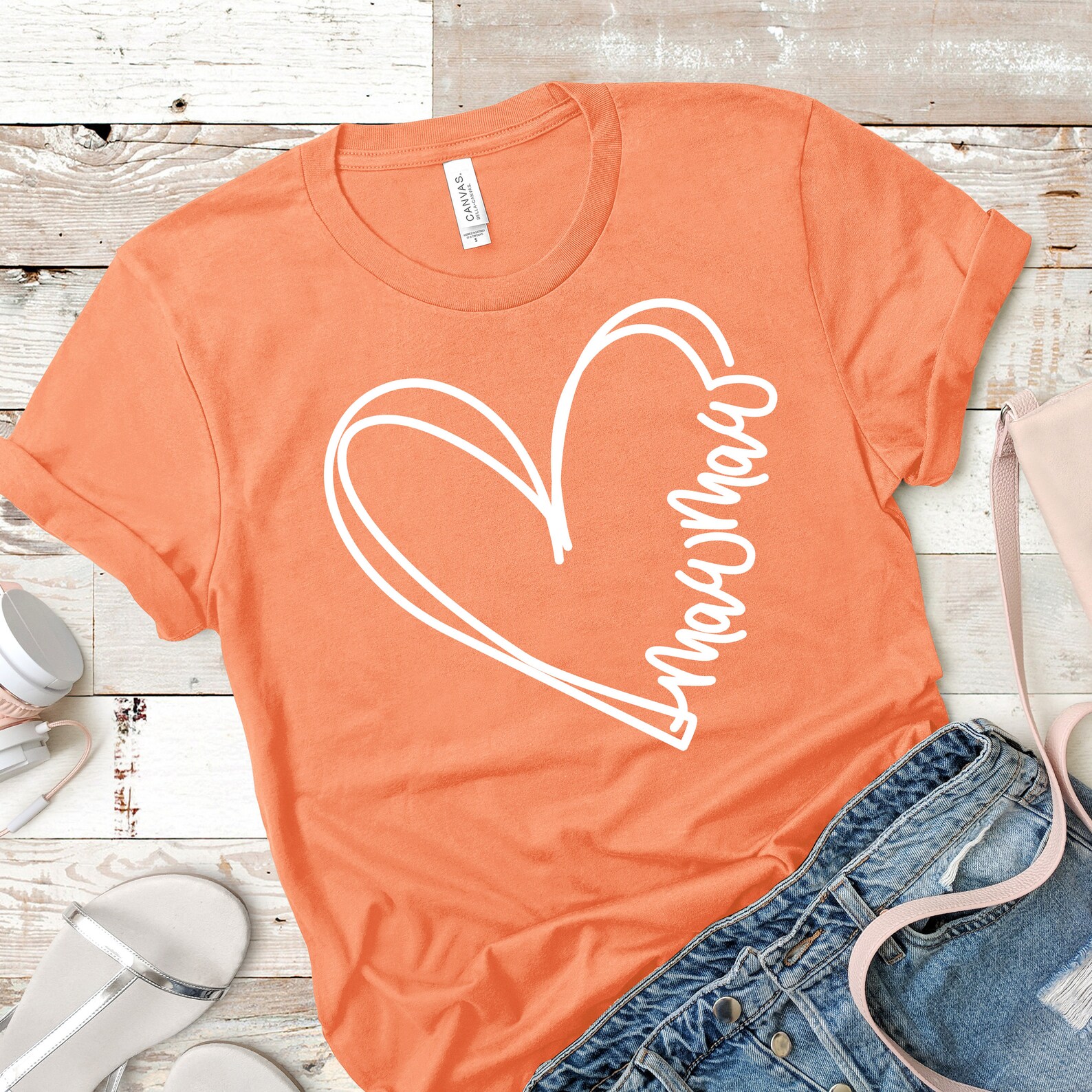 Mawmaw Heart Line Cut File Heart SVG Instant Download - Etsy