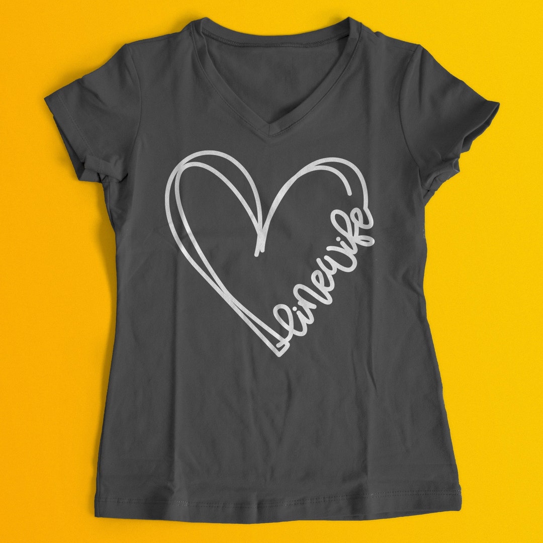 Linewife Heart Svg | Lineman | Lineman Appreciation Day | PNG Eps Dtf ...