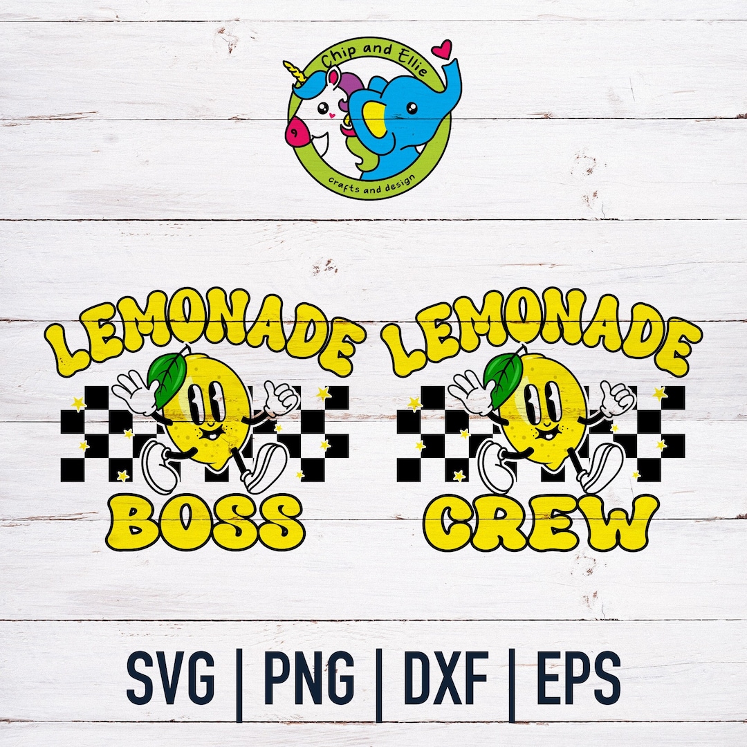 Lemonade Stand Crew SVG | DTF Print File | Cricut Cut File | Silhouette ...