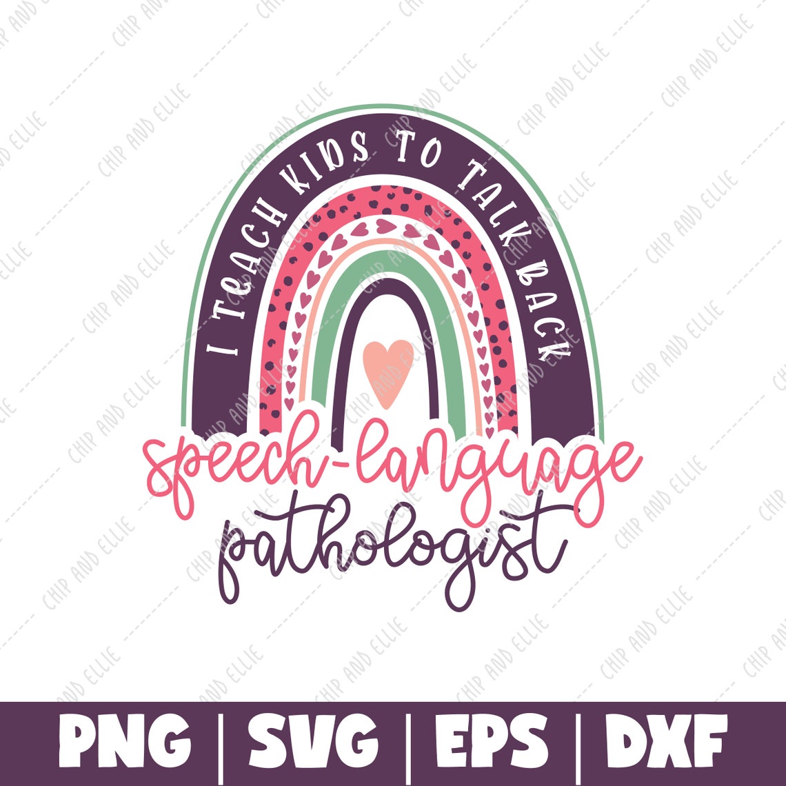 Speech Language Pathologist SVG I Teach Kids to Talk Back - Etsy Australia