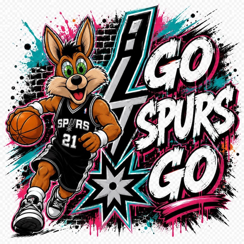 Go Spurs Go Svg - Etsy