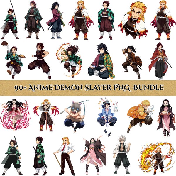 Demon Slayer Art - Etsy UK
