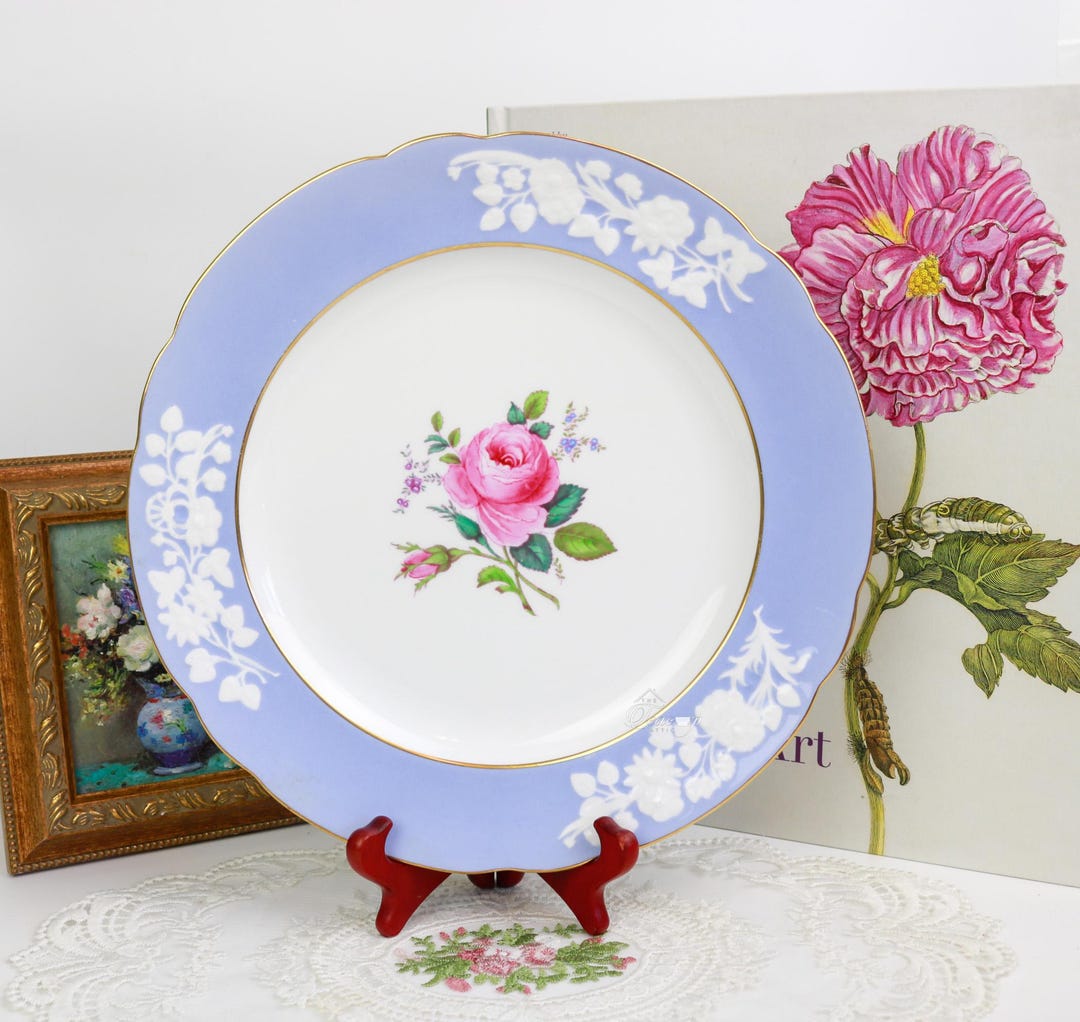 Spode Maritime Rose Dinner Plate, English Bone China, Dinner Plate ...