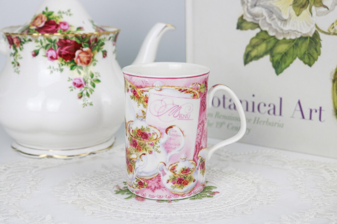 Royal Albert Afternoon Tea Mug, Vintage English Bone China Mug ...