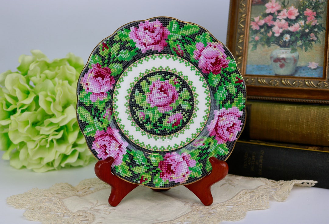 Royal Albert Needlepoint Side Plate, English Bone China Bread and ...