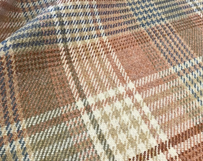 Mulberry / Lee Jofa Russet "braemar" Woven English Wool Tartan Plaid ...