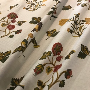 Pierre Frey of Paris / Braquenie Cuivre vezelay French Floral Lampas ...