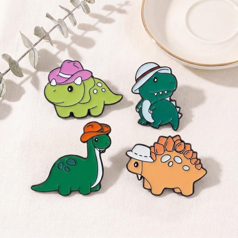 Enamel Pins Dinosaurs - Etsy