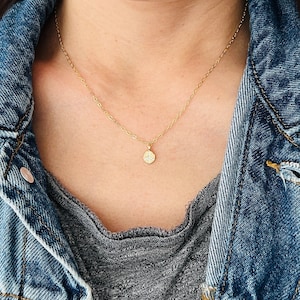 Swarovski Crystal Peace Sign Gold Necklace Also Available in Silver - Etsy