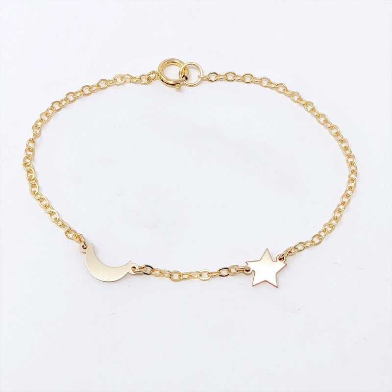 Moon Bracelet - Etsy