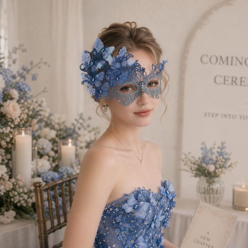 Masquerade Mask Ethereal - Etsy UK