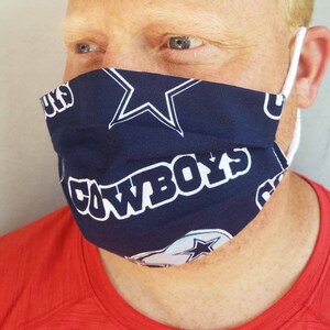 NFL Football Teams Washable Face Mask Filter Pocket | Etsy