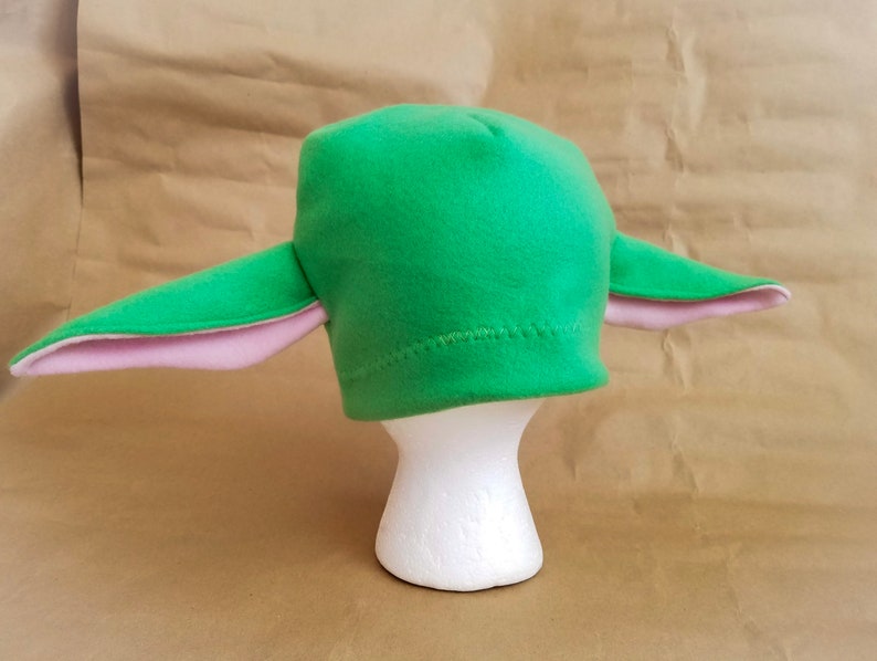 Green With Pink Baby Alien Hat Baby Ears Hat fleece the - Etsy