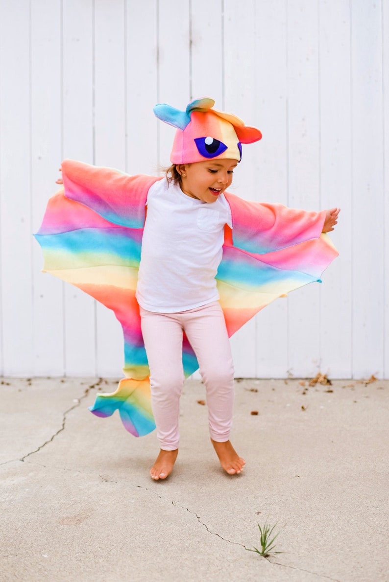 Melodia the Songwing, the Rainbow Dragon Costume and Hat | Rescue ...