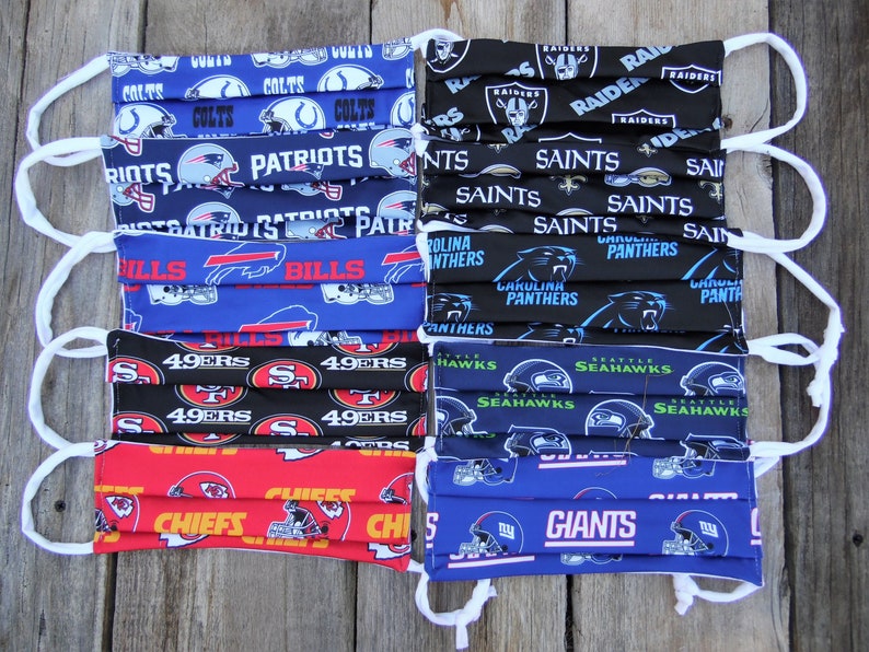 Free US Shipping NFL Football Teams Filter Pocket Xl Kids | Etsy