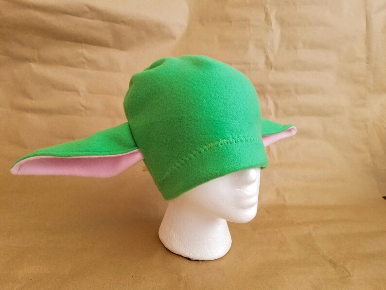 Green With Pink Baby Alien Hat Baby Ears Hat fleece the - Etsy