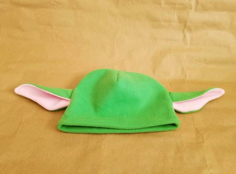 Green With Pink Baby Alien Hat Baby Ears Hat fleece the - Etsy