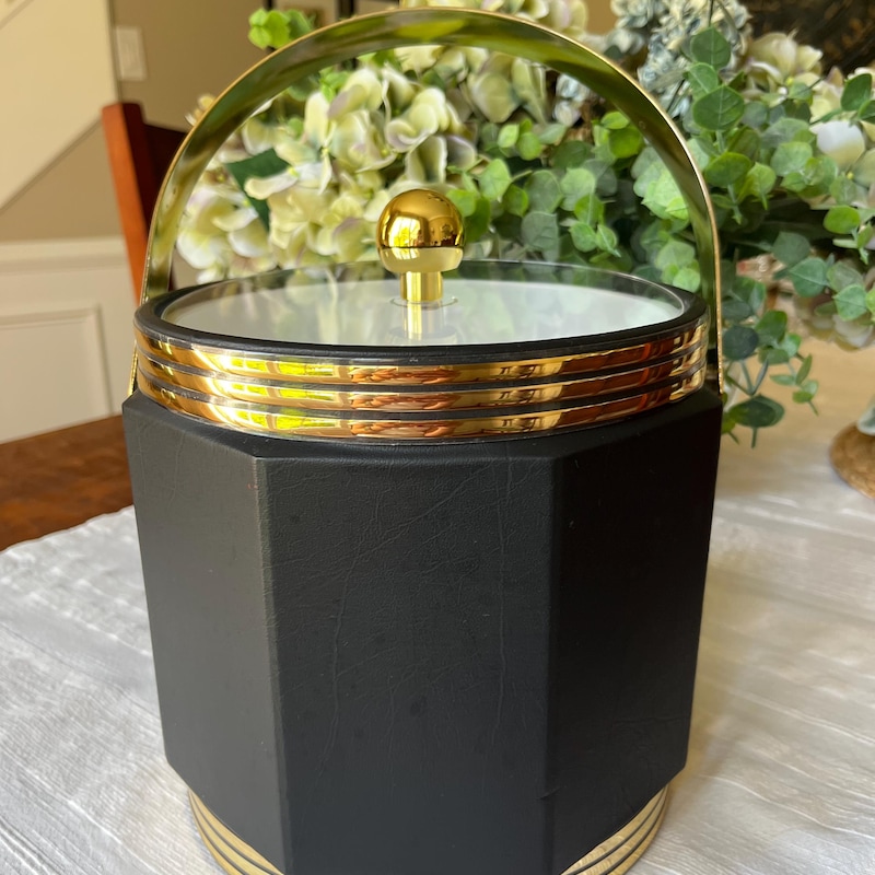 Vintage Gold Ice Buckets - Etsy