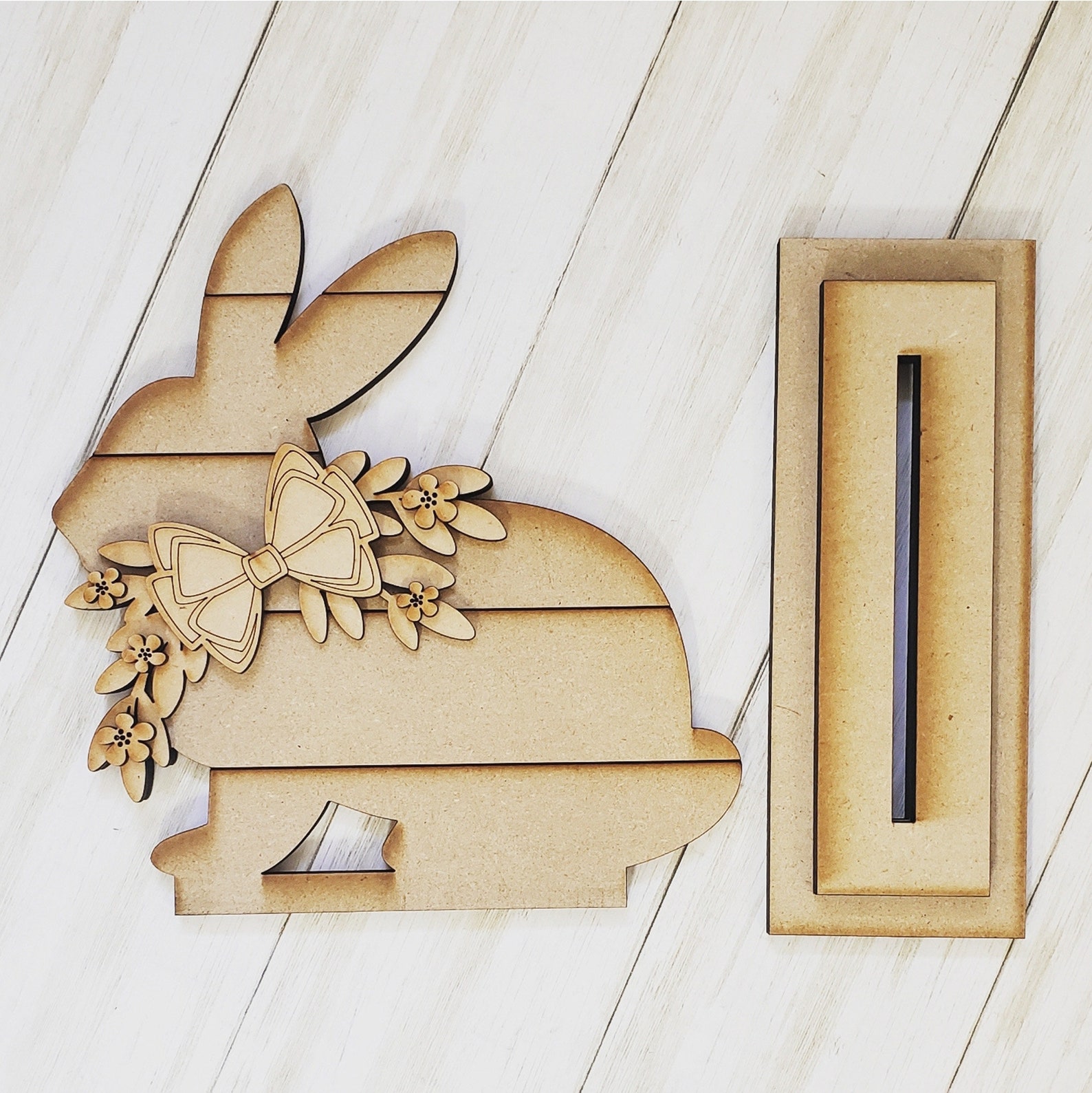 Easter DIY Paint Kit - Farmhouse Shelf Sitter - Etsy