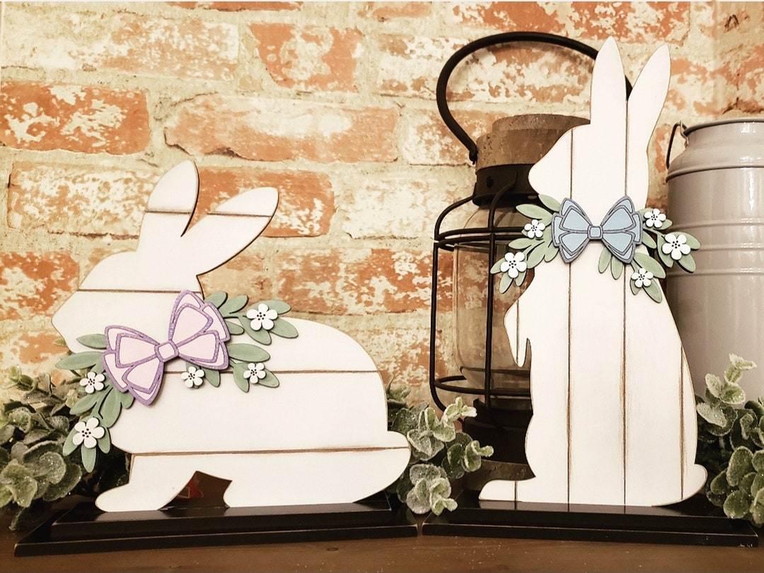 Easter DIY Paint Kit - Farmhouse Shelf Sitter - Etsy