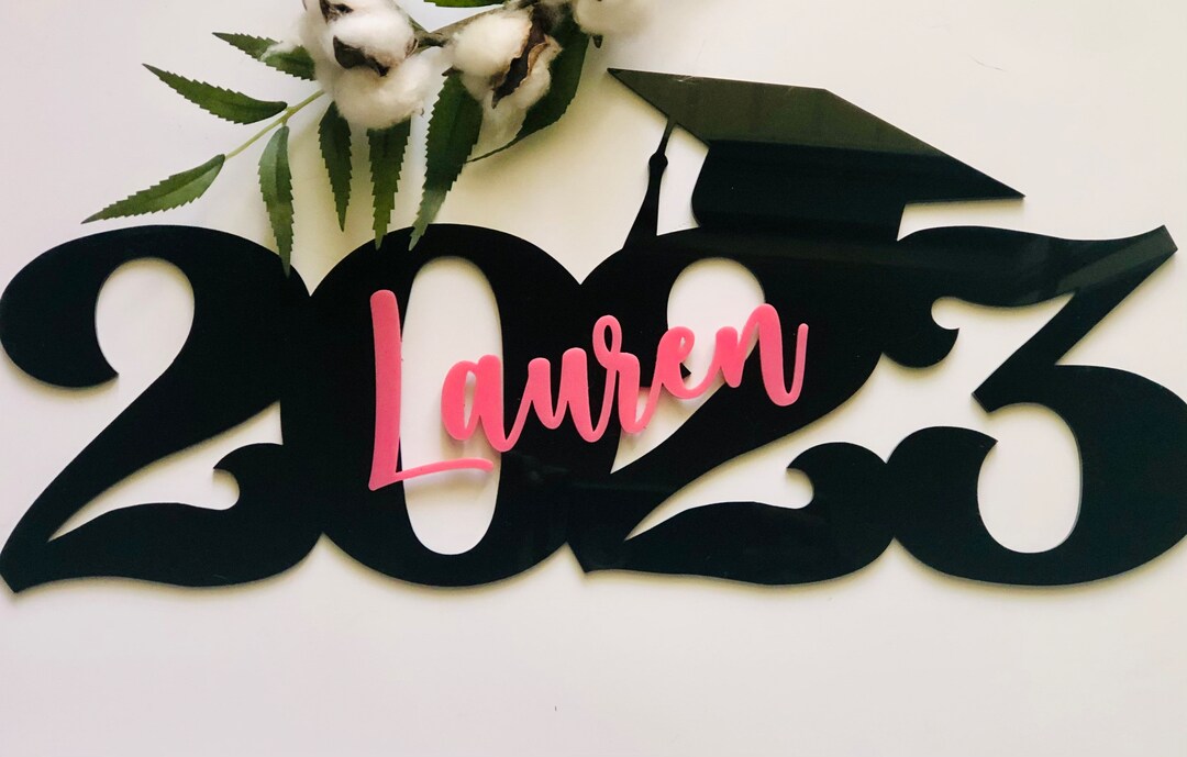 2025 Graduation Personalized Sign - Senior Photo Props - Graduation ...