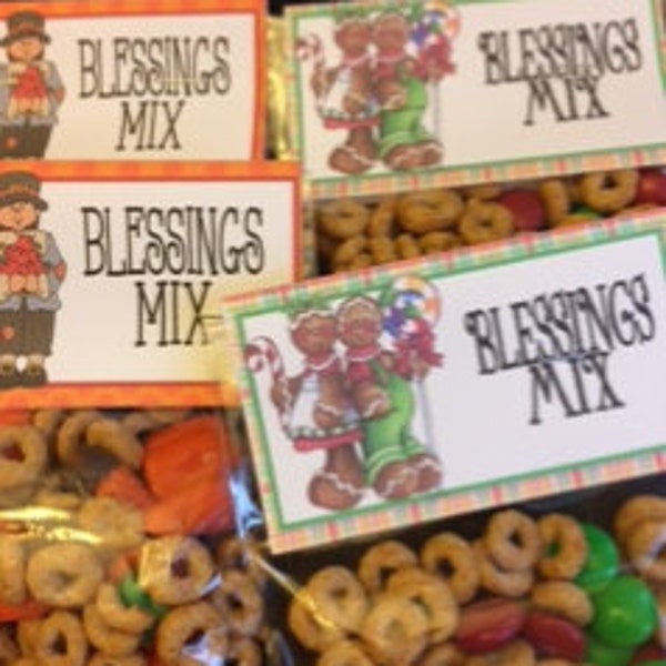 Thanksgiving Blessing Mix - Etsy