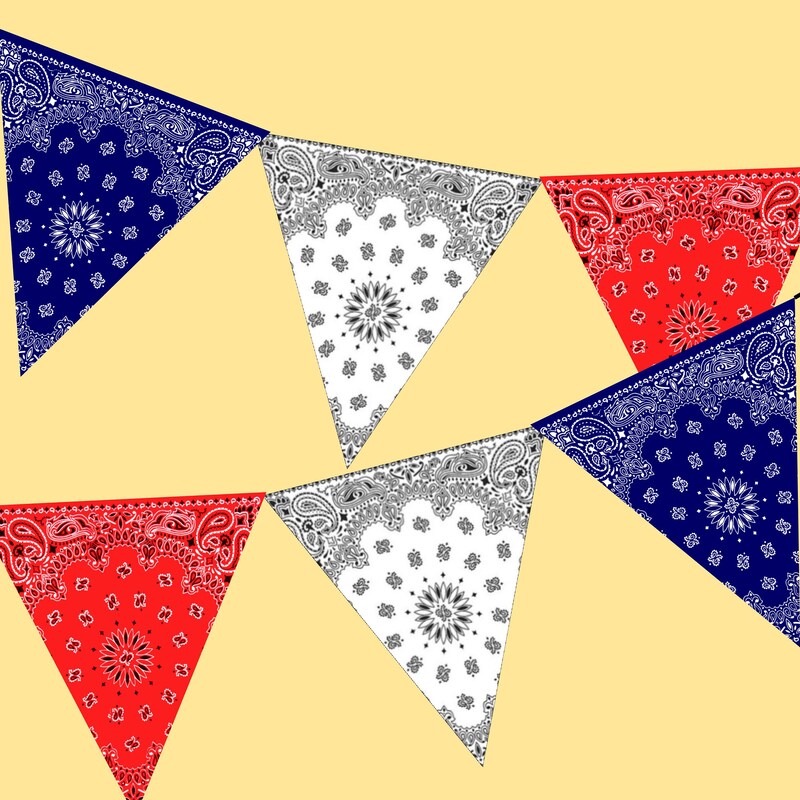Bandana Banner - Etsy