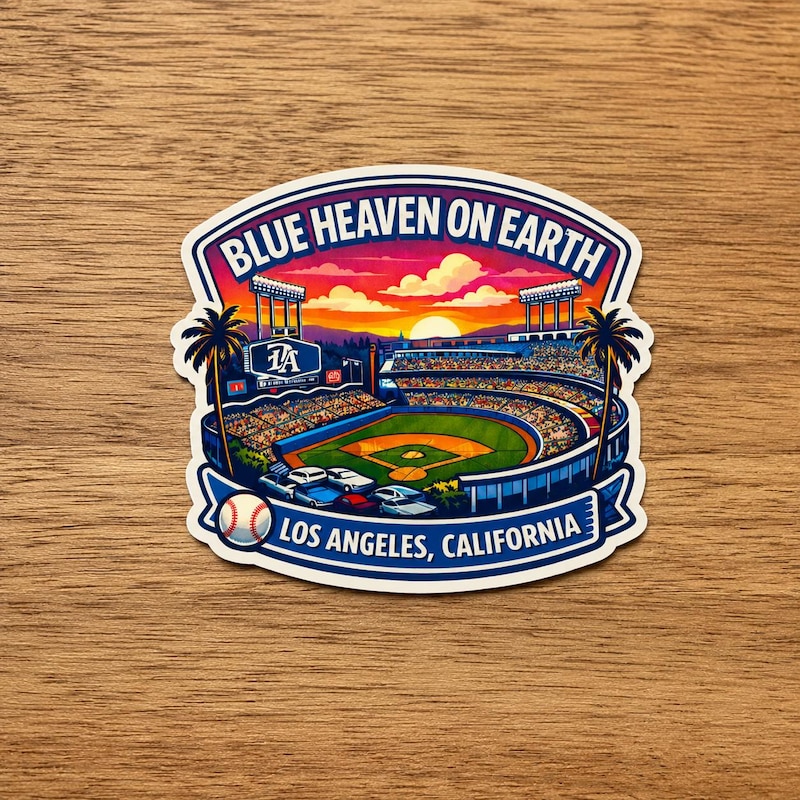 Dodger Water Bottle Label - Etsy