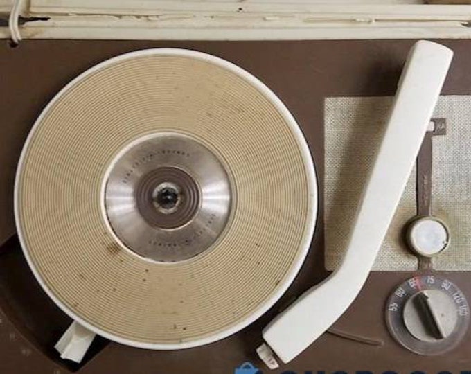 Vintage GE Record Player With AM Radio. Works Free Shipping - Etsy