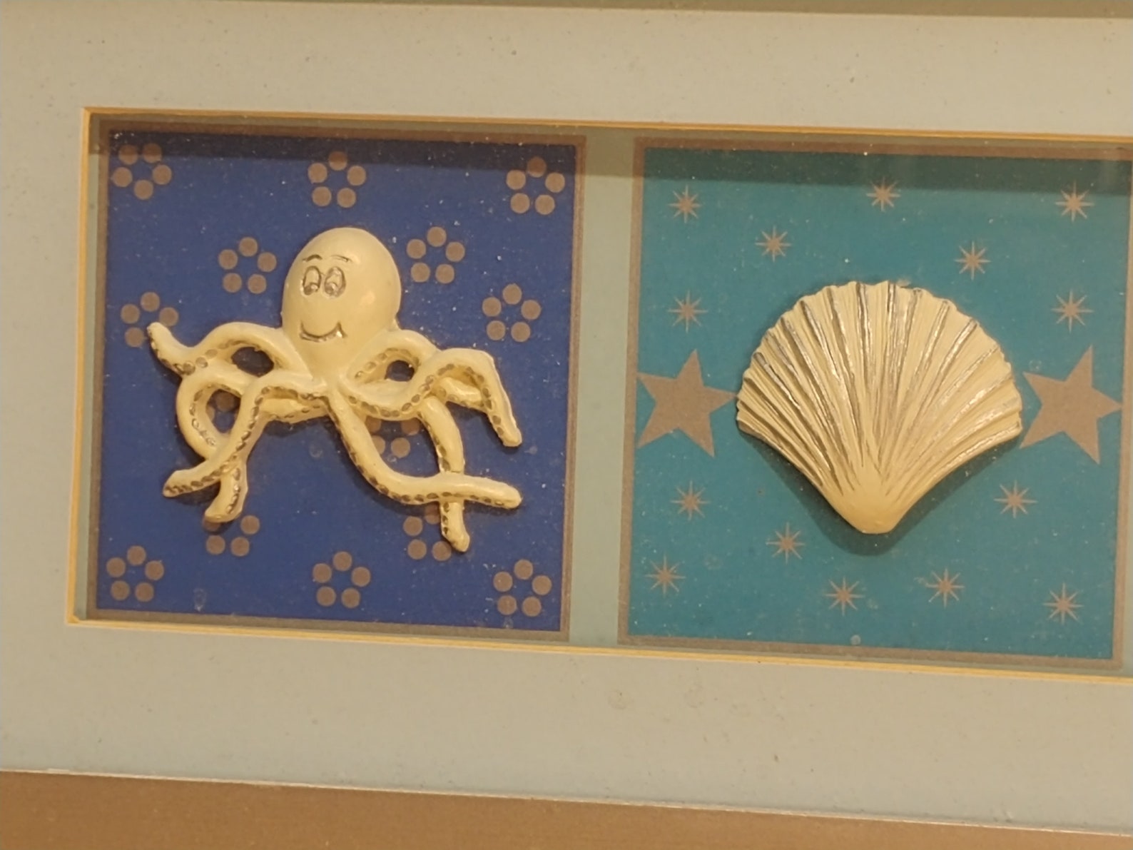 Fun 3D Diorama Picture Shadow Box of Ocean Creatures Nautical - Etsy