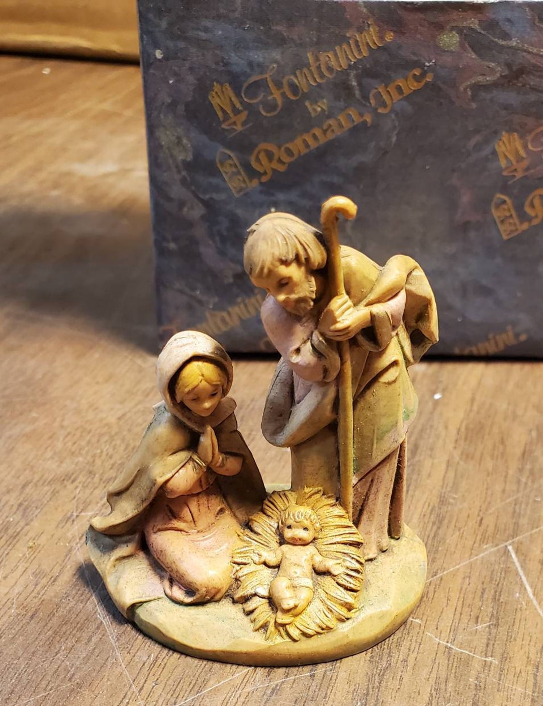 Fontanini by Roman Nativity Figurine 2-1/2". Free Shipping - Etsy