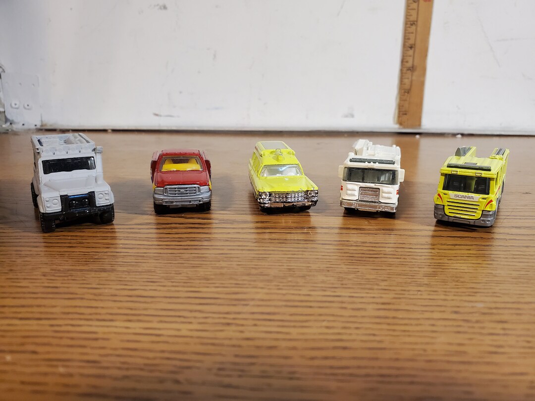 5 Matchbox Emergency Vehicles Die Cast Cars 1:64. Free Shipping - Etsy