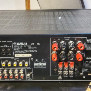 Yamaha RX-V396 5.0 Channel Home Theater Receiver. Watch Video Demo ...