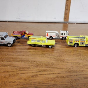 5 Matchbox Emergency Vehicles Die Cast Cars 1:64. Free Shipping - Etsy