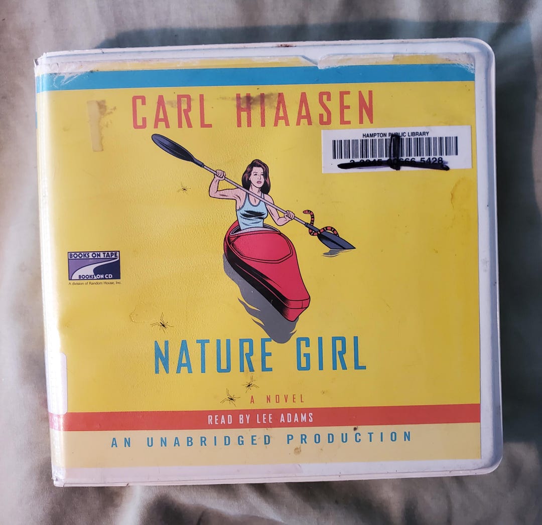 Nature Girl By Carl Hiaasen Read By Lee Adams Audio Book On Cds Vg