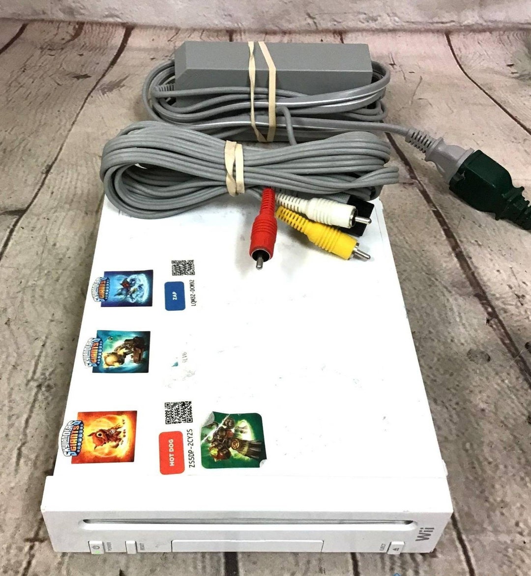 Vintage Wii Fit Game Console With All Cords. Free Shipping - Etsy