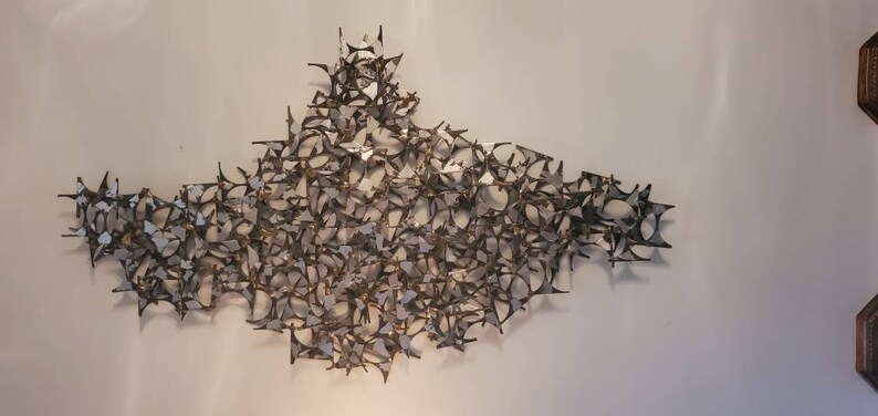 Mid-century Modern Marc Weinstein Brass Metal Art Sculpture. - Etsy