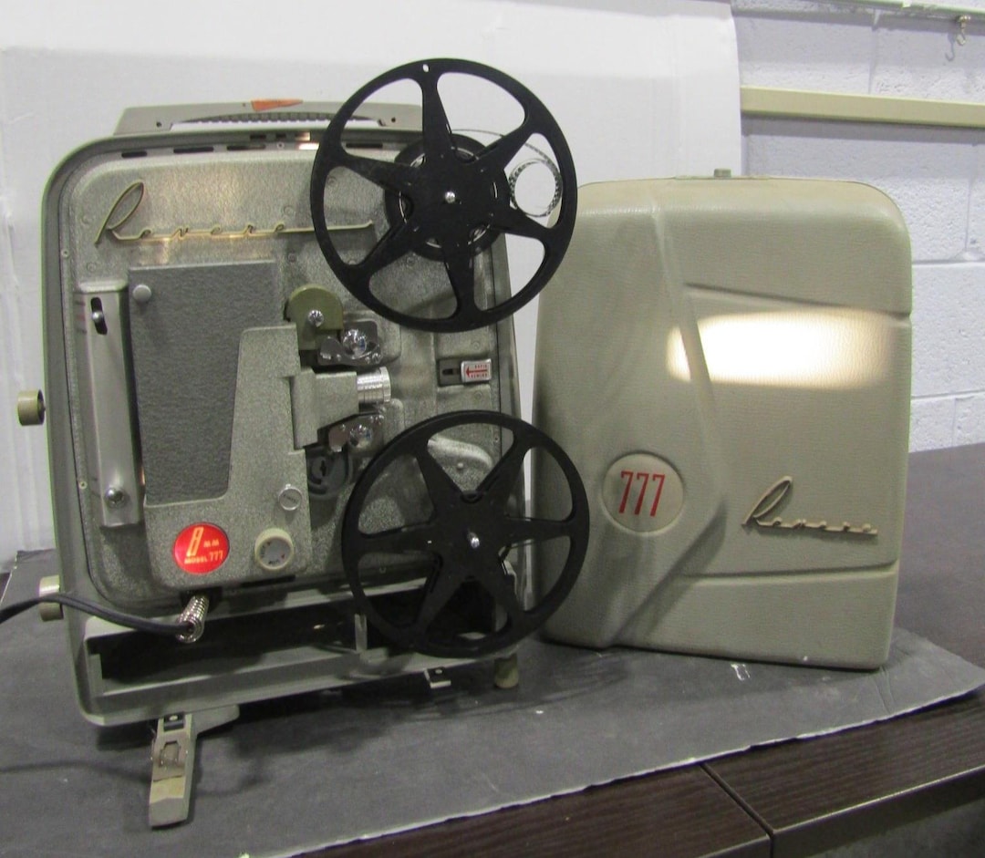Mid-century Modern Revere 777 8mm Movie Film Projector Working ...