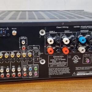 Onkyo TX SR601 AV Receiver Dolby Digital W/remote Bundle, Watch Video Demo. Free Shipping - Etsy