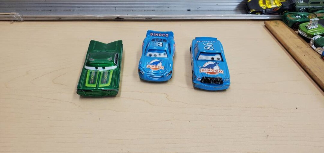 3 Pixar Cars 1:64 Scale Die Cast Vehicle. Free Shipping - Etsy