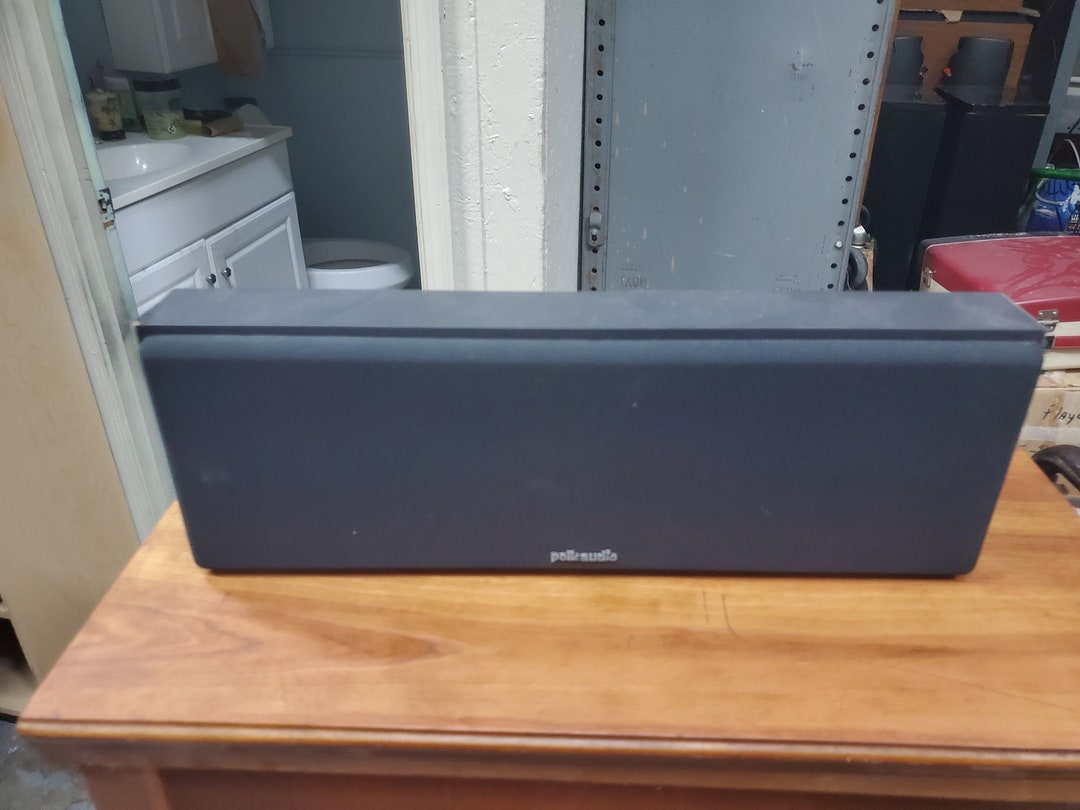 Polk CS-150 Center Speaker USA Made. Excellent Condition. Watch Video ...